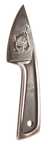 Boye Sub-Basic with 'Single Rose' Etching. – Francine Etched Knives